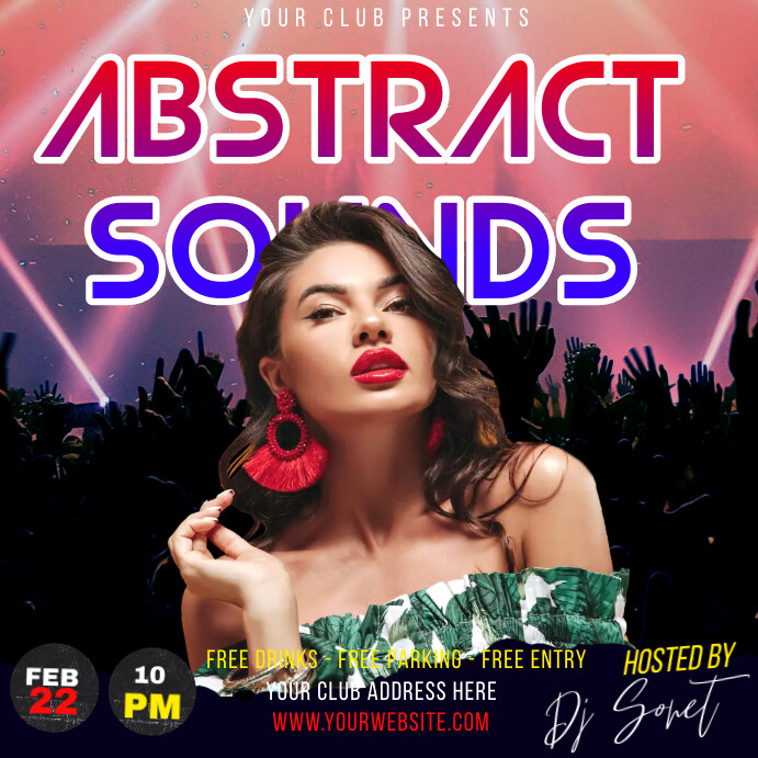 abstract Template | PosterMyWall