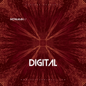 Abstract Music CD Cover Art Template | PosterMyWall