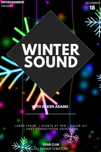 Abstract event flyer template | PosterMyWall