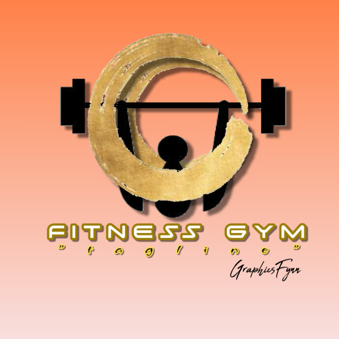 Copy of Abstract Fitness Gym Logo Template | PosterMyWall
