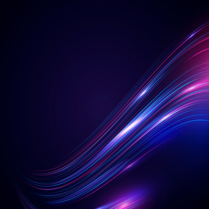 Abstract flowing neon wavy background Template | PosterMyWall