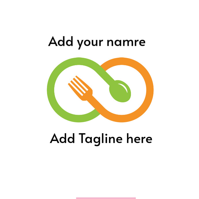 Copy of Abstract Food Logo | PosterMyWall