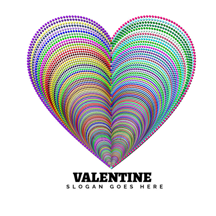 Abstract heart logo Template | PosterMyWall