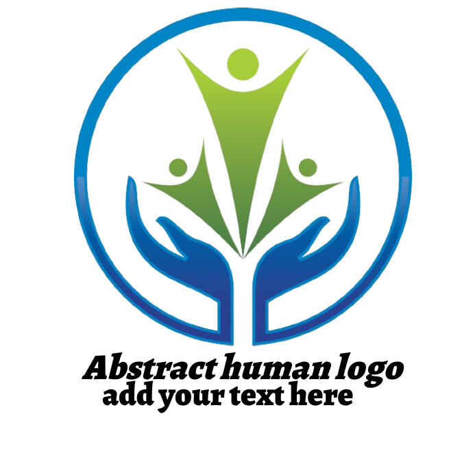 Abstract human logo Template | PosterMyWall