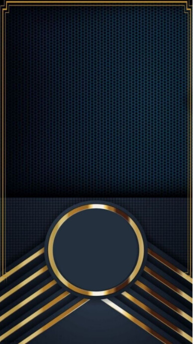 Abstract Luxury Gold And Navy Frame Design Instagram Story Template ...