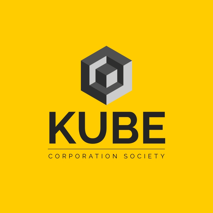 Abstract modern logo in yellow and black Template | PosterMyWall