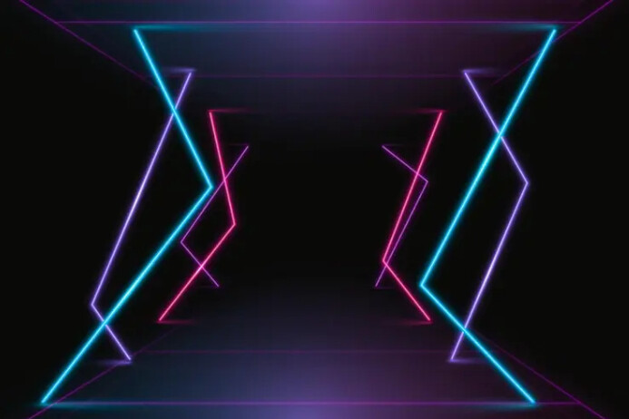 Abstract neon lights background Template | PosterMyWall