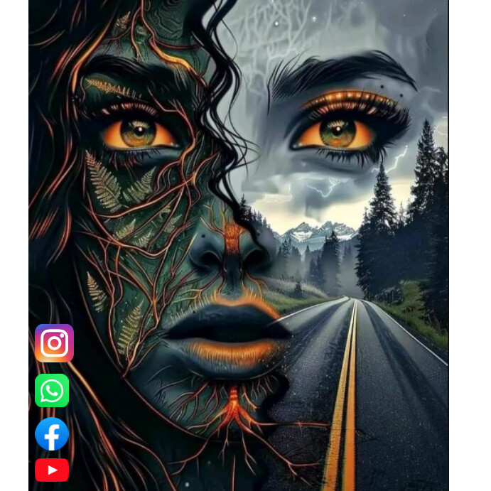 Abstract Painting Instagram Post Template | PosterMyWall