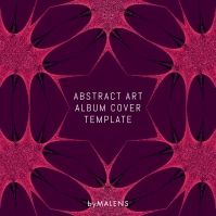 Abstract Purple Techno Album CD Cover Music Template | PosterMyWall