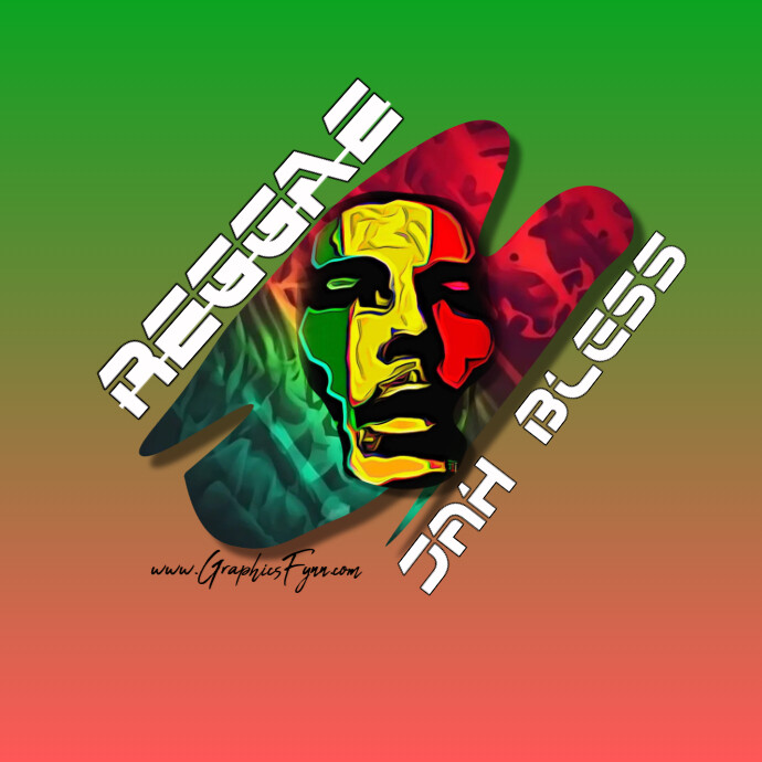Copy of Abstract Reggae Logo Logo | PosterMyWall