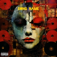 rock album cover art design template | PosterMyWall