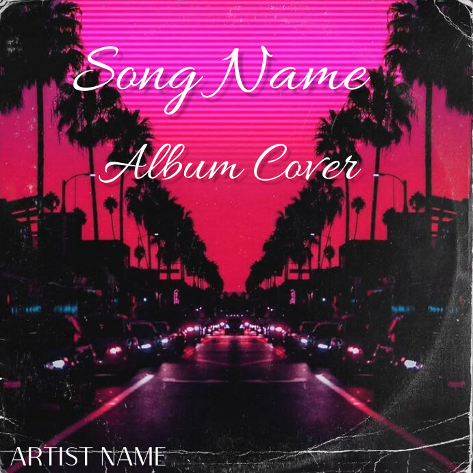 Plantilla de Abstract Song Cover And Album Cover Instagra | PosterMyWall