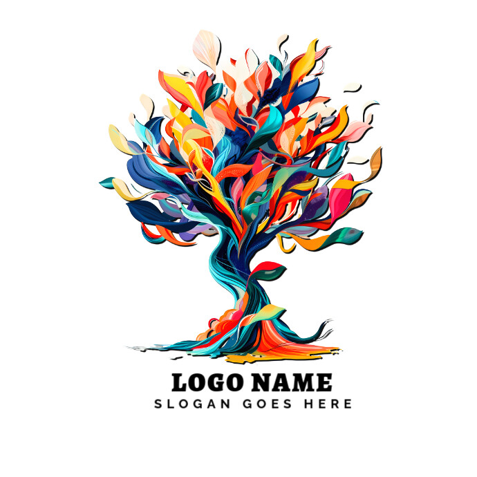 Abstract Tree Logo Template | PosterMyWall