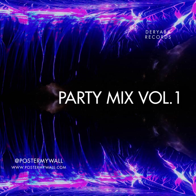 Copy of Abstract Video Music CD Cover Instagram | PosterMyWall