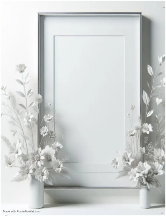 Abstract Wall Frame Template | PosterMyWall