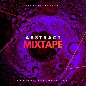 Abstract Album Cover Template | PosterMyWall