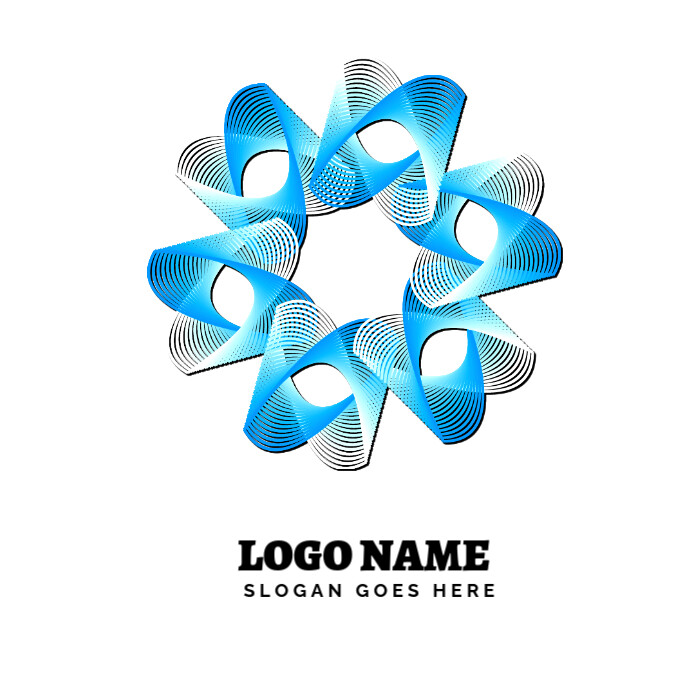 Abstract Wave Logo Template | PosterMyWall