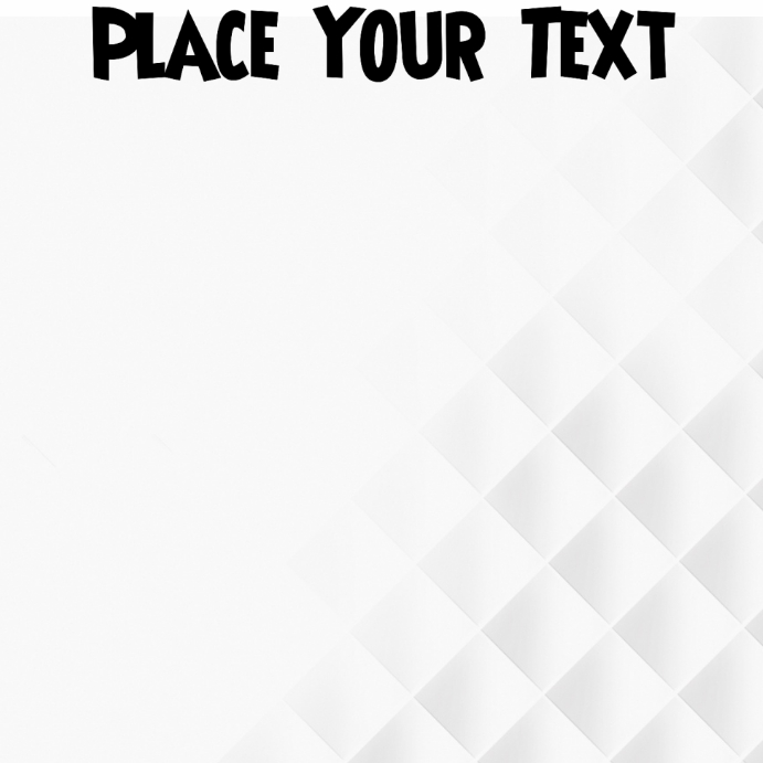 Copy of Abstract white geometric shape background | PosterMyWall