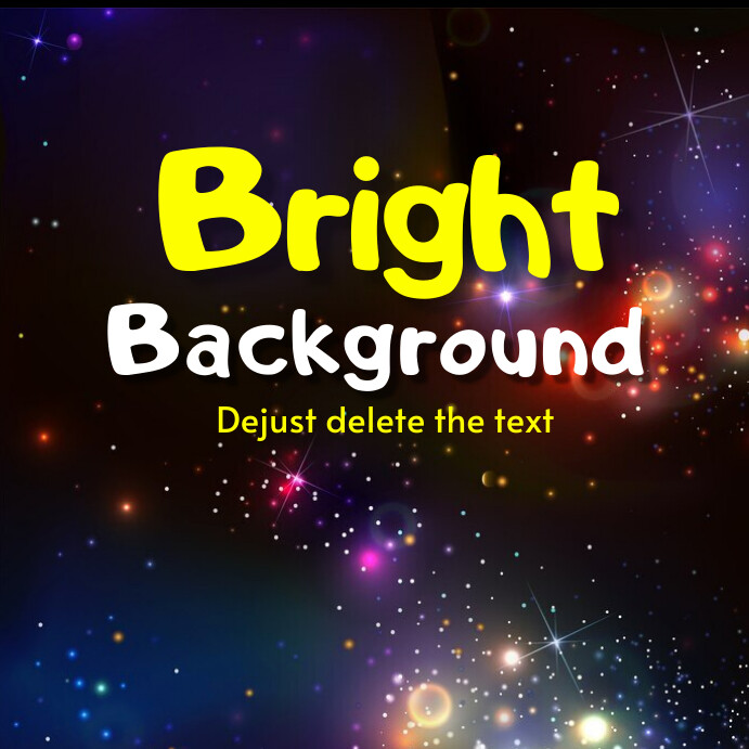 Abstrait Bright Background Message Instagram Template | PosterMyWall