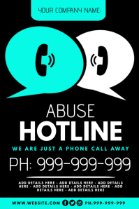Whistleblower hotline poster design template | PosterMyWall