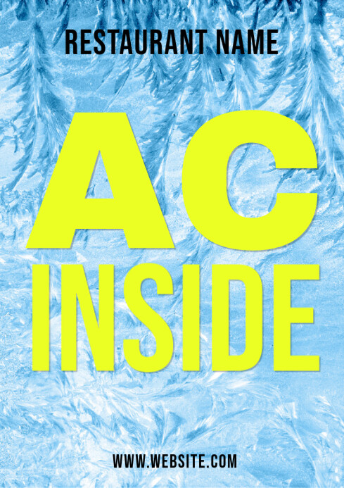 AC inside Template | PosterMyWall