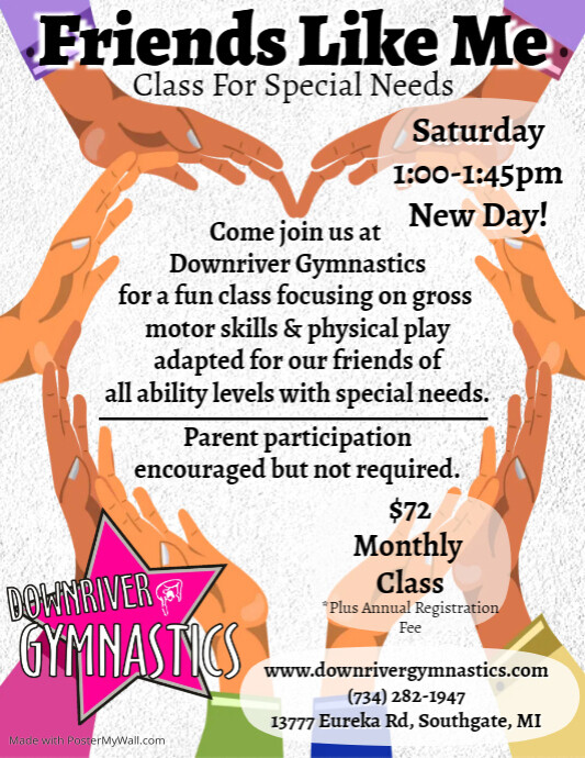 Friends Like Me Special Needs | PosterMyWall