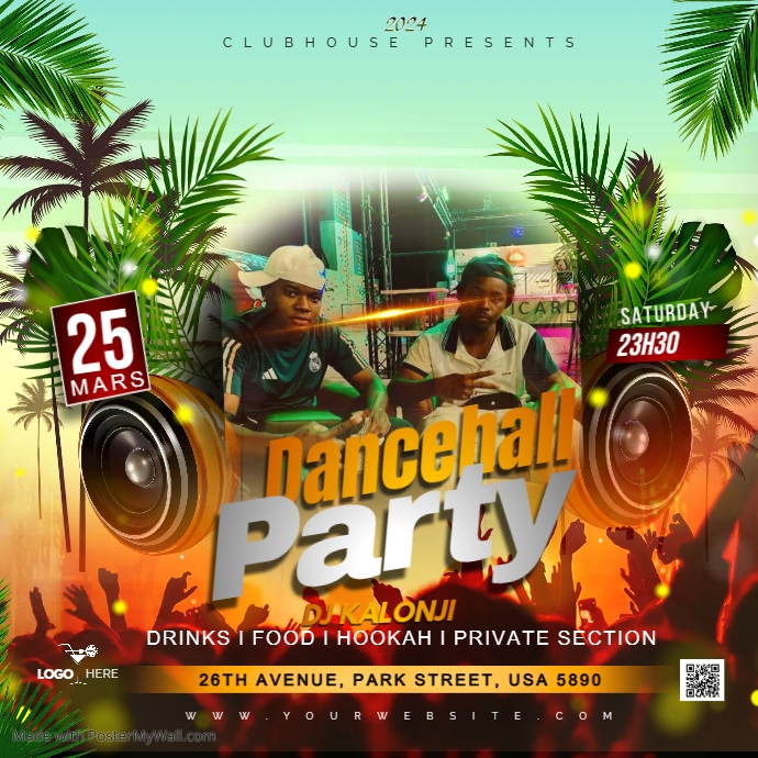 Dancehall Party | PosterMyWall