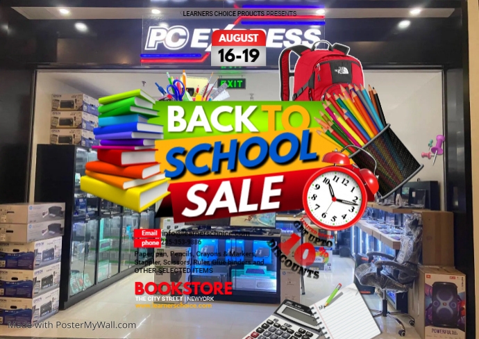 Back to School Sale | PosterMyWall