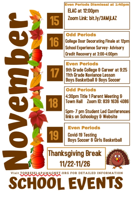 Nov 15-19 | PosterMyWall