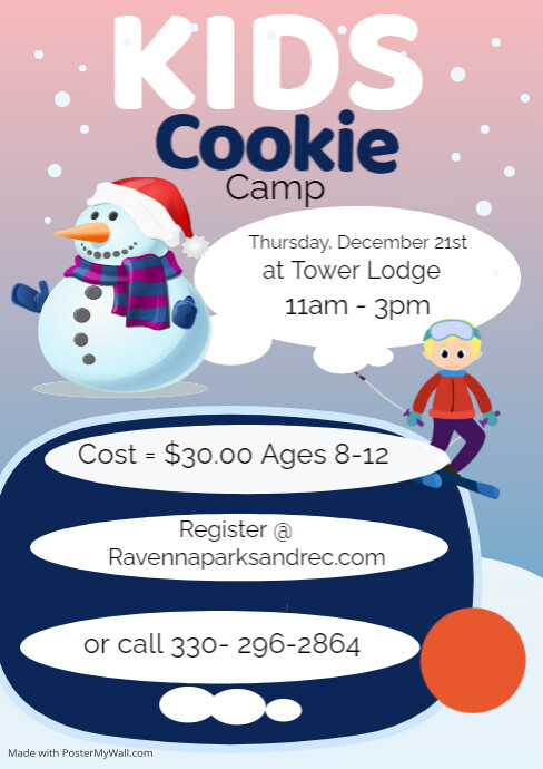 Kids Winter Camp Flyer | PosterMyWall