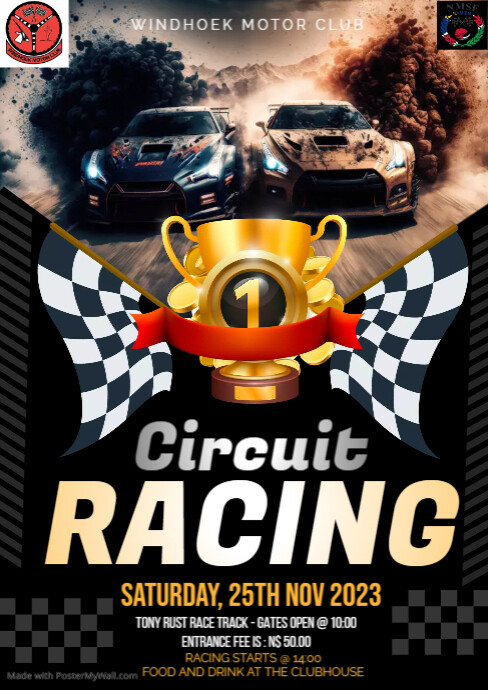 Drag race template | PosterMyWall