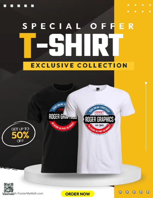 T-Shirt Offer Ads | PosterMyWall