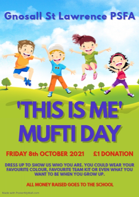 This is me mufti day poster | PosterMyWall