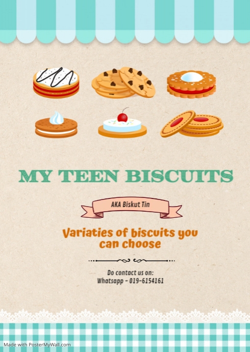 Copy of Copy of Cookies Making party invitation | PosterMyWall
