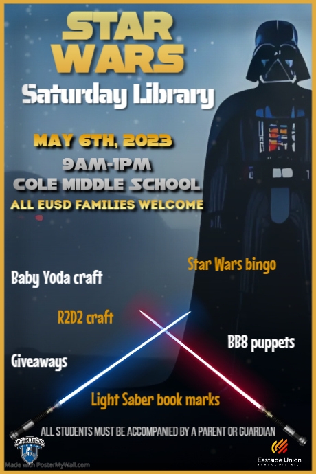 Star Wars Day Party Poster Template Design | PosterMyWall