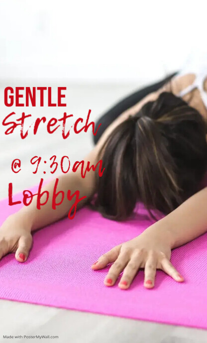 STRETCH | PosterMyWall