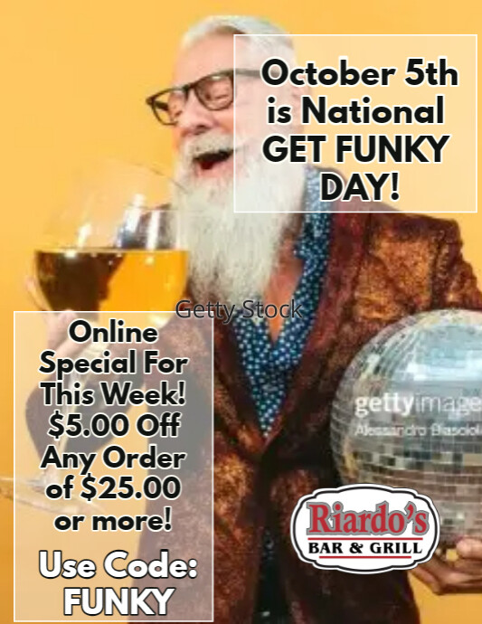 Copy of Funky Day | PosterMyWall