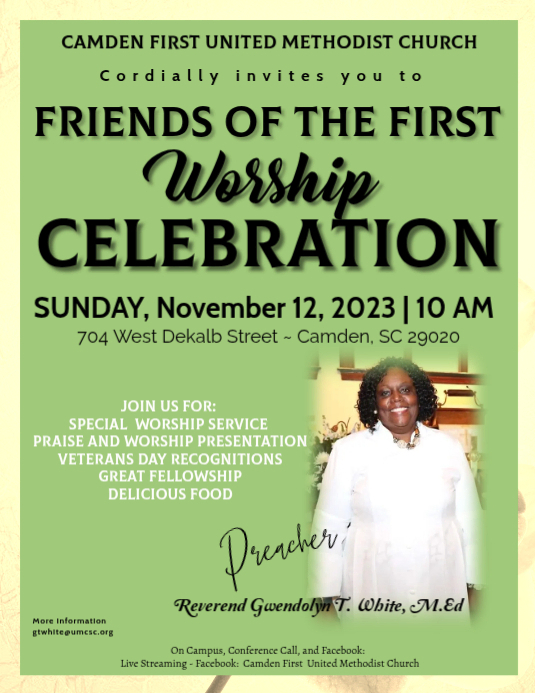 Family & Friends Day Church Worship Celebration | PosterMyWall