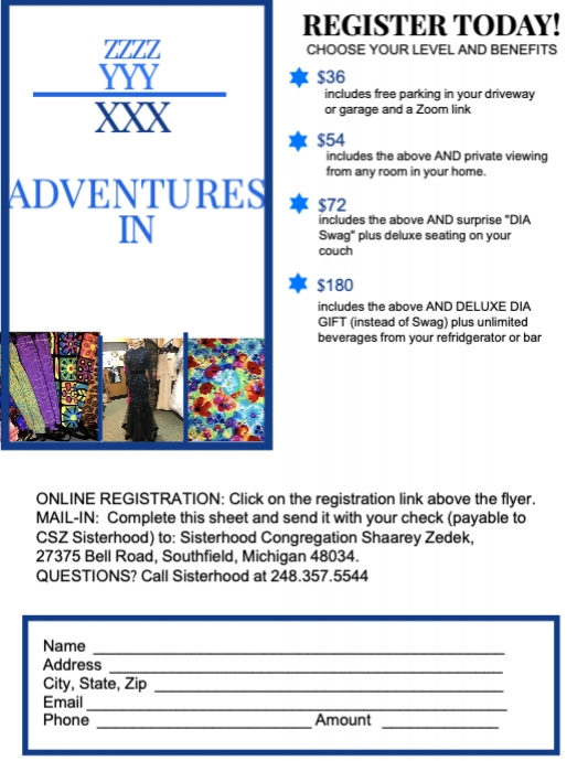 page 2 DIA TALK fundraiser | PosterMyWall