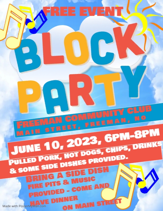 Block Party | PosterMyWall