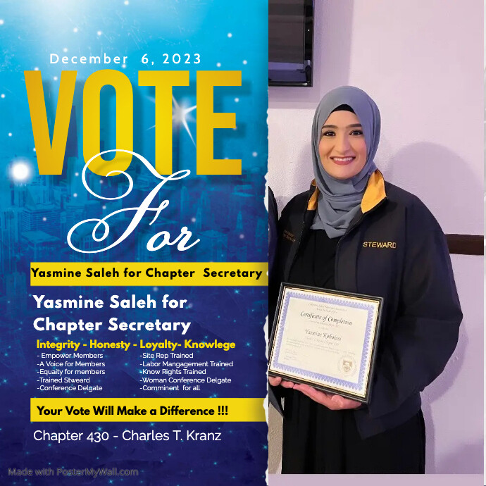 vote for me, Election campaign | PosterMyWall