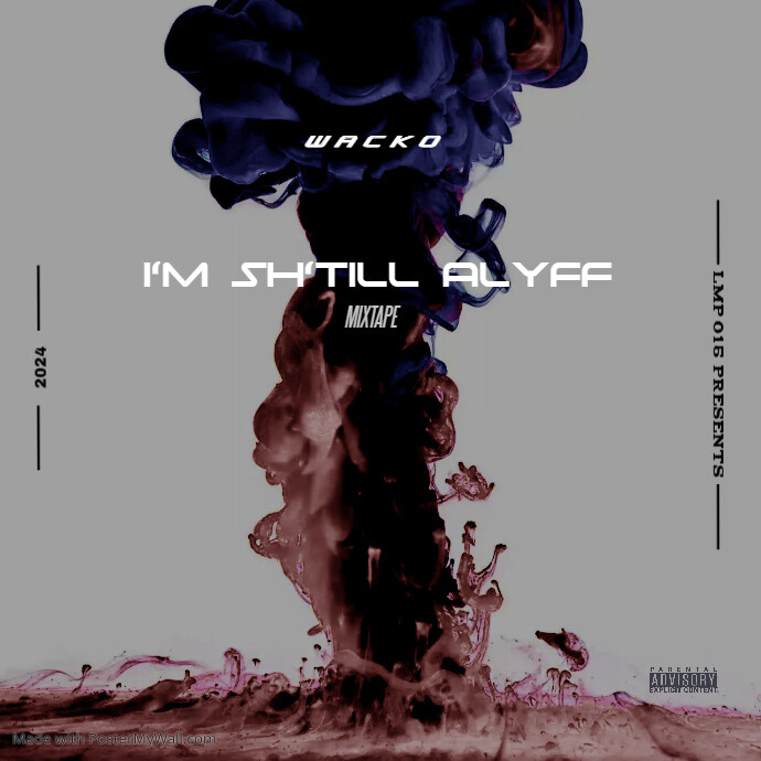 paint explosion music album cover | PosterMyWall