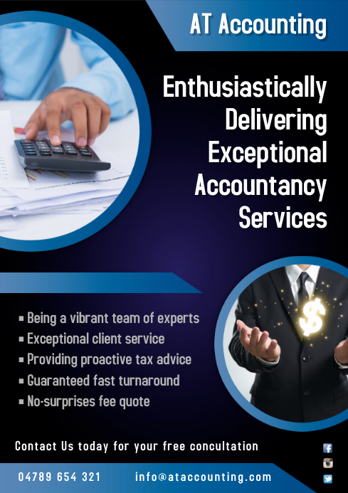 Accountant's Flyer Template | PosterMyWall