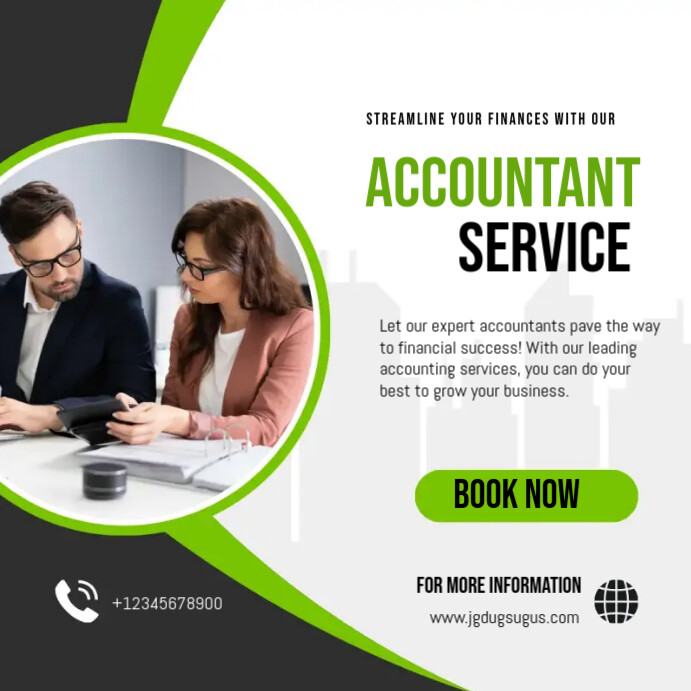 Accountant Service Template | PosterMyWall