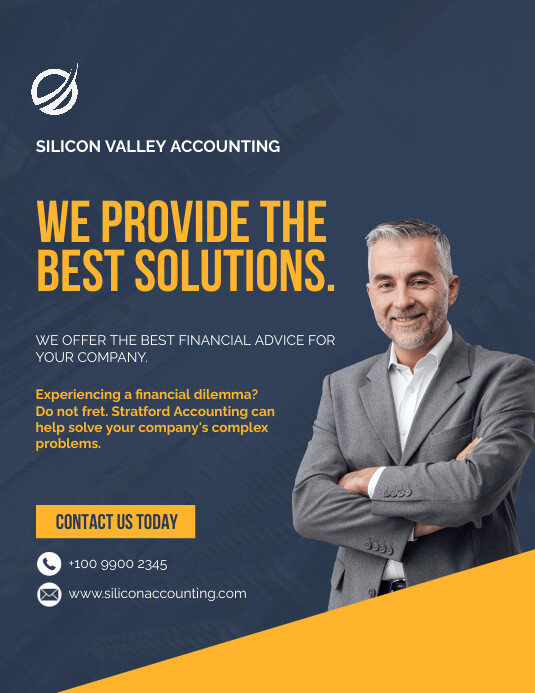 accounting flyer Template | PosterMyWall