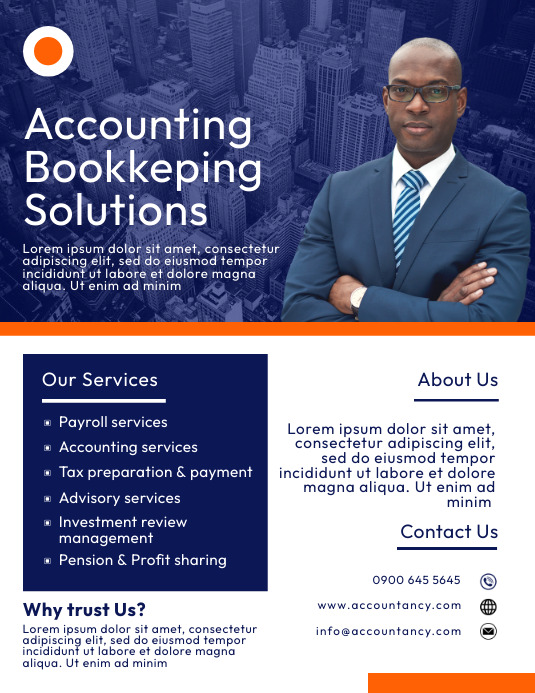 Accounting services flyer Template | PosterMyWall