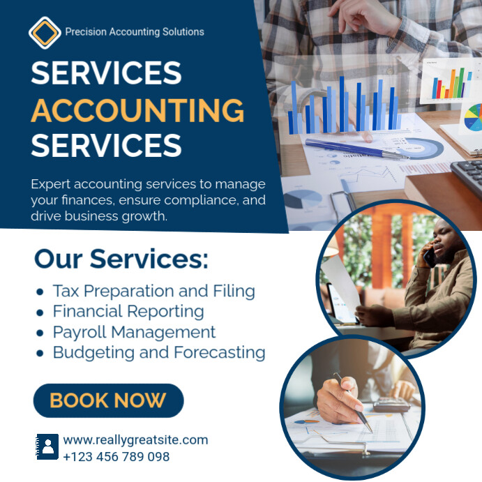 Copy of Accounting Services Instagram Post | PosterMyWall