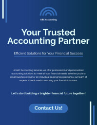 Accounting services flyer Template | PosterMyWall