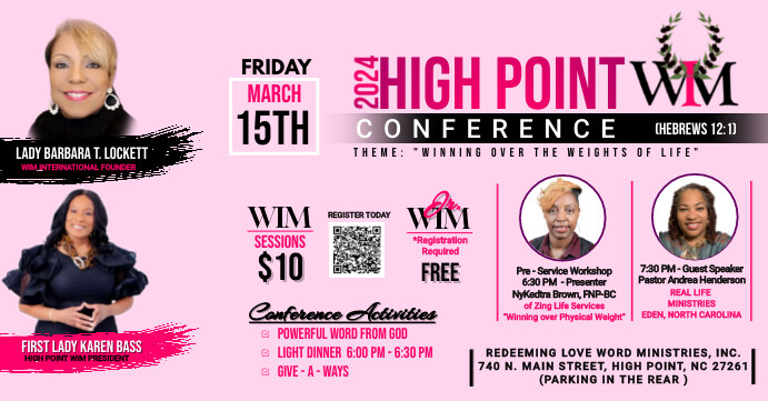 WIM CONFERENCE 2024 DRAFT 1 | PosterMyWall