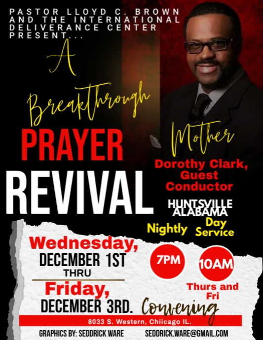 Copy of Copy of Breakthrough Flyer | PosterMyWall